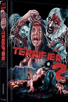 Terrifier 2 (Limited Uncut Mediabook, 4K Ultra HD+Blu-ray, Cover D) (2 ...