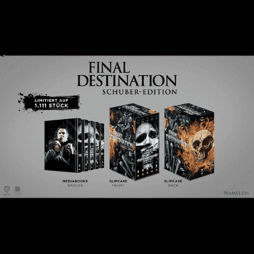 Final Destination 1-5 (5 Mediabooks im Schuber) [FSK 18] [Blu-ray] – AY ...